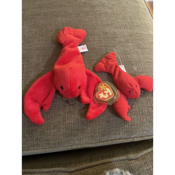 Ty | Small Pets | Rare 993 Ty Beanie Babies Collection Pinchers Lobster ...